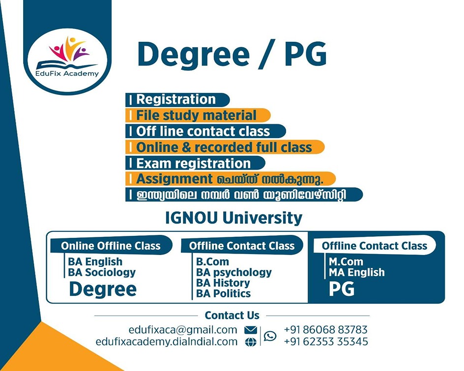 EduFix Academy Distance Education - MALAPPURAM